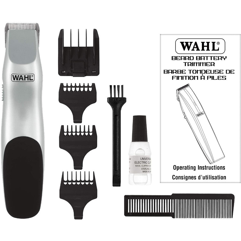 WAHL 3248 10 Piece Battery Operated Beard Trimmer