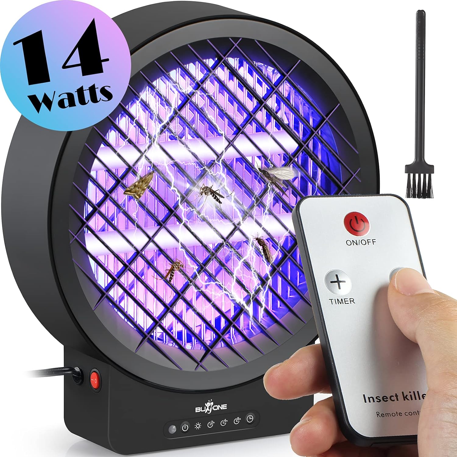 Basein Powerful Mosquito Killer With Remote Control-IKI-712AE